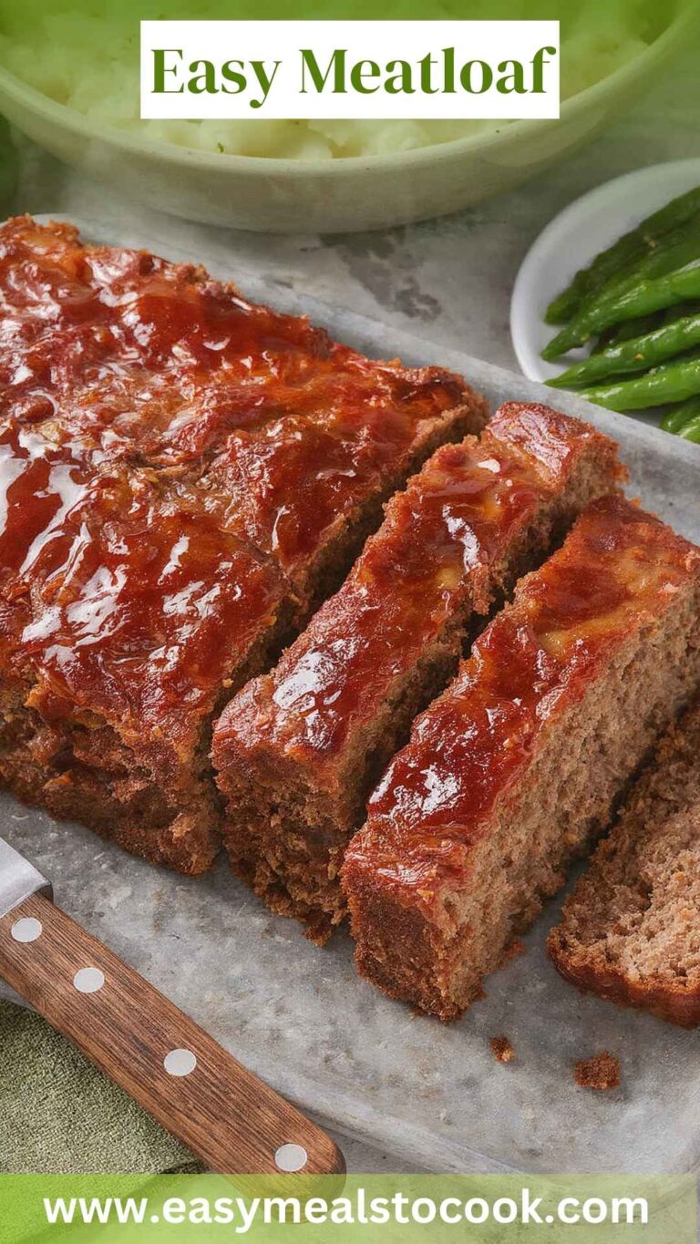 Easy Meatloaf - Easy Meals To Cook